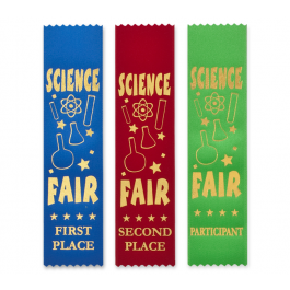 Science Fair "A" Ribbons - Flat| Ribbons Galore
